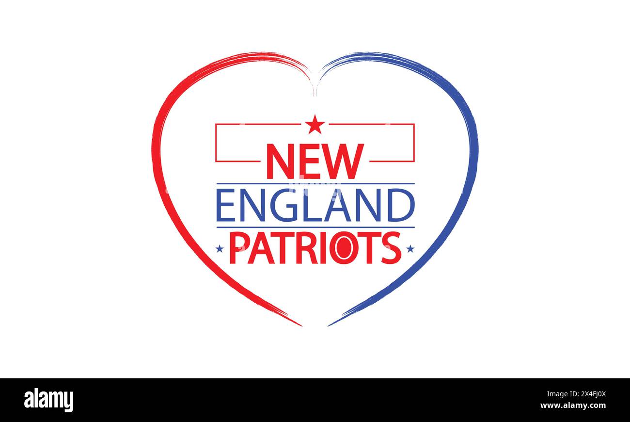 Bold and Beautiful Typography Design for New England Patriots ...
