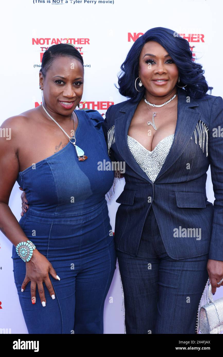Los Angeles, California. May 02, 2024 Leslie Segar and Vivica A. Fox attends the Los Angeles ...