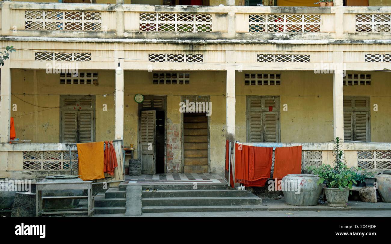traditional monastry building in battambang in cambodia Stock Photo - Alamy