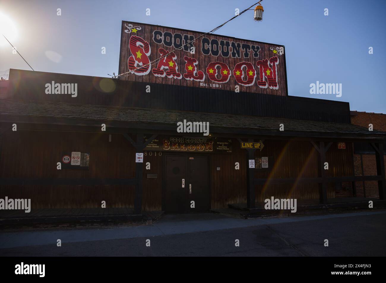Old Edmonton with historical building and modern architecture Stock ...