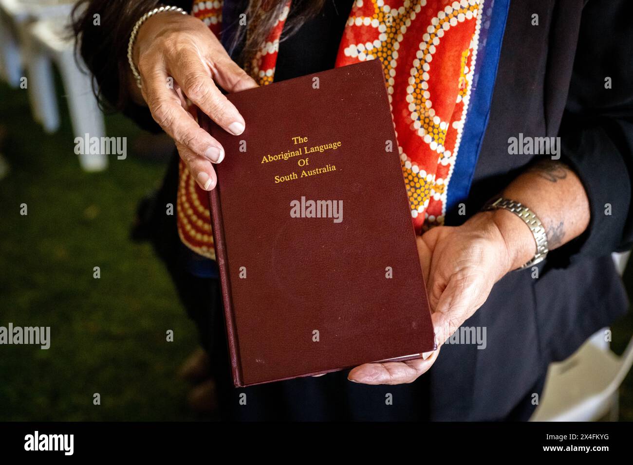 Adelaide, Australia. 03rd May, 2024. A book about the Aboriginal ...