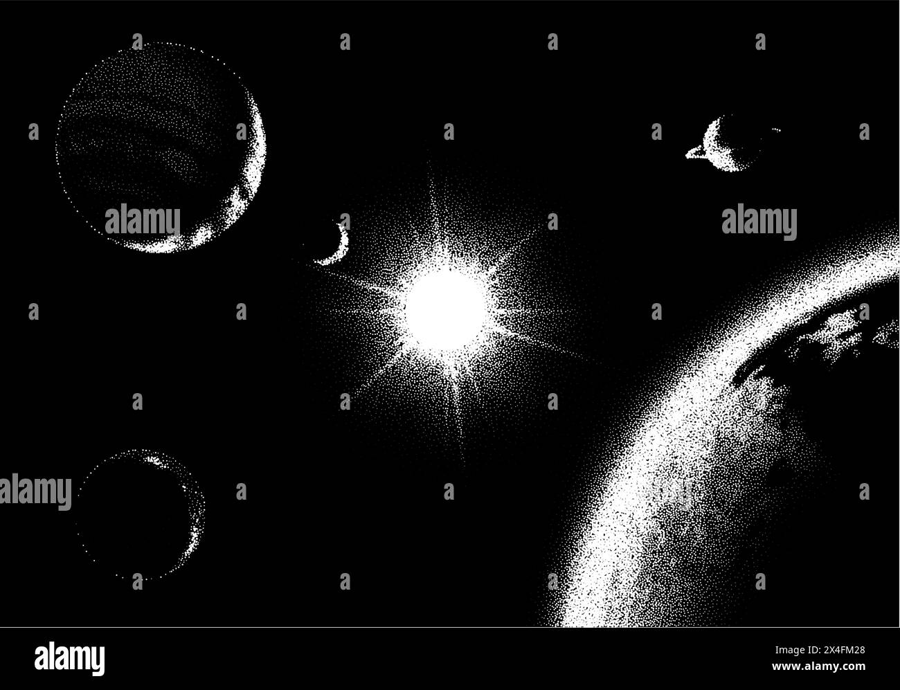 Scenic eclipse Stock Vector Images - Alamy