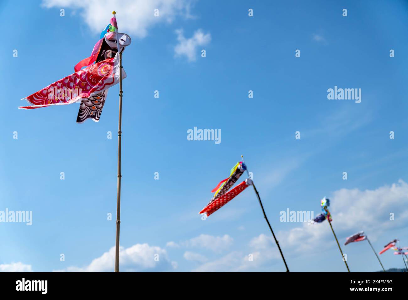 Koi flag hi-res stock photography and images - Alamy
