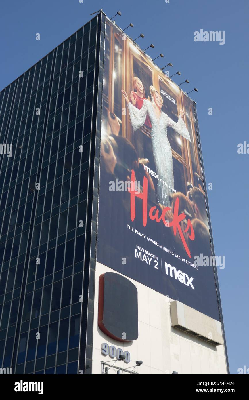 Los Angeles, California, USA 2nd May 2024 Hacks MAX Billboard with Jean ...