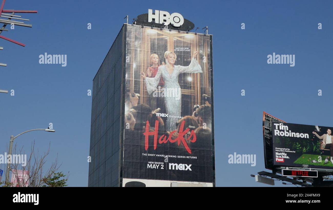Los Angeles, California, USA 2nd May 2024 Hacks MAX Billboard with Jean ...