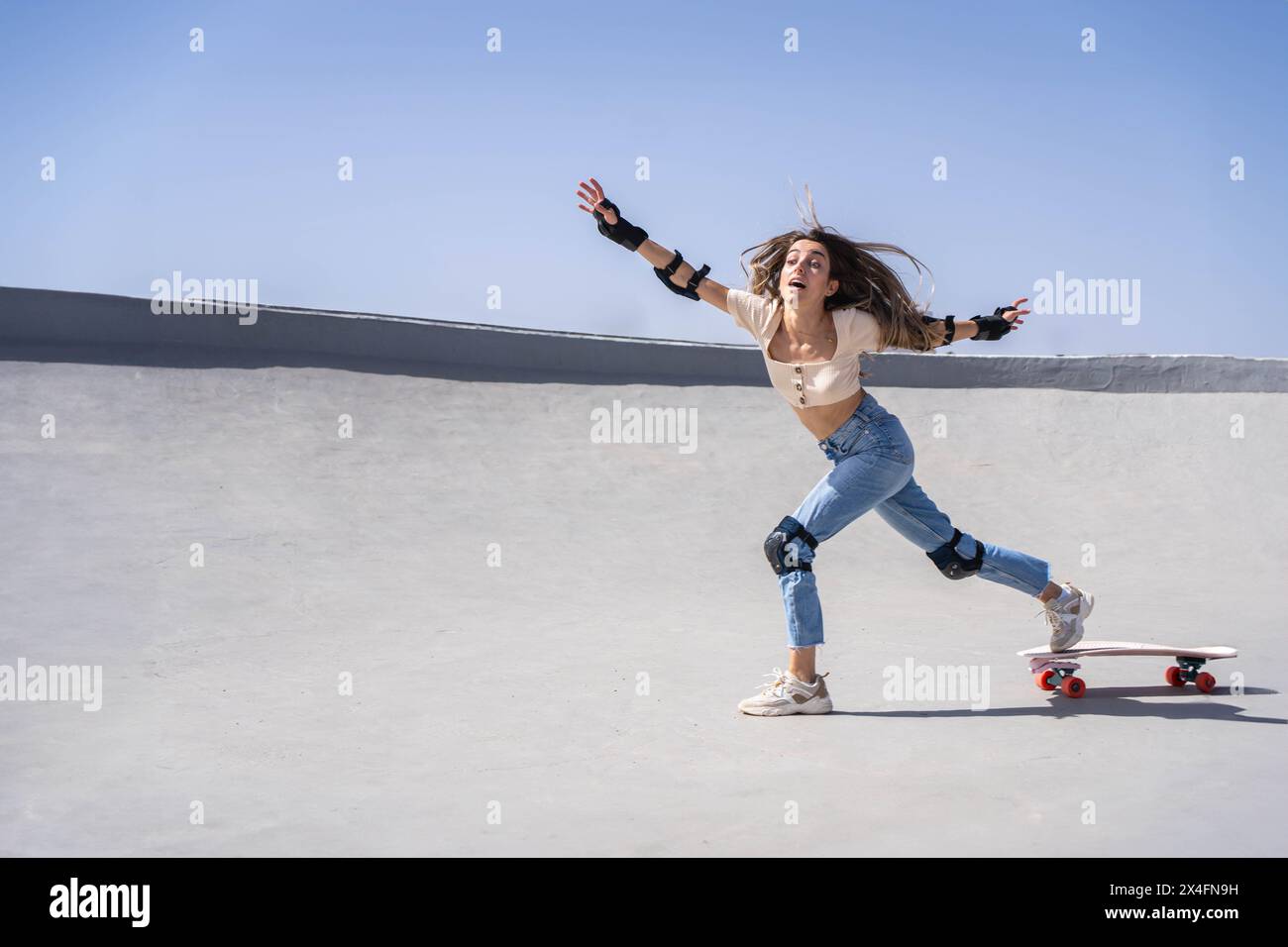 Female in full protective outfit hi-res stock photography and images ...