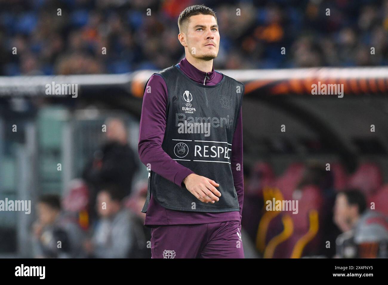 Rome, Italy. 02nd May, 2024. Patrik Schick of Bayer Leverkusen seen ...