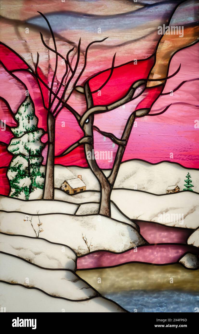 Landmark stained glass stain window windows hi-res stock photography ...