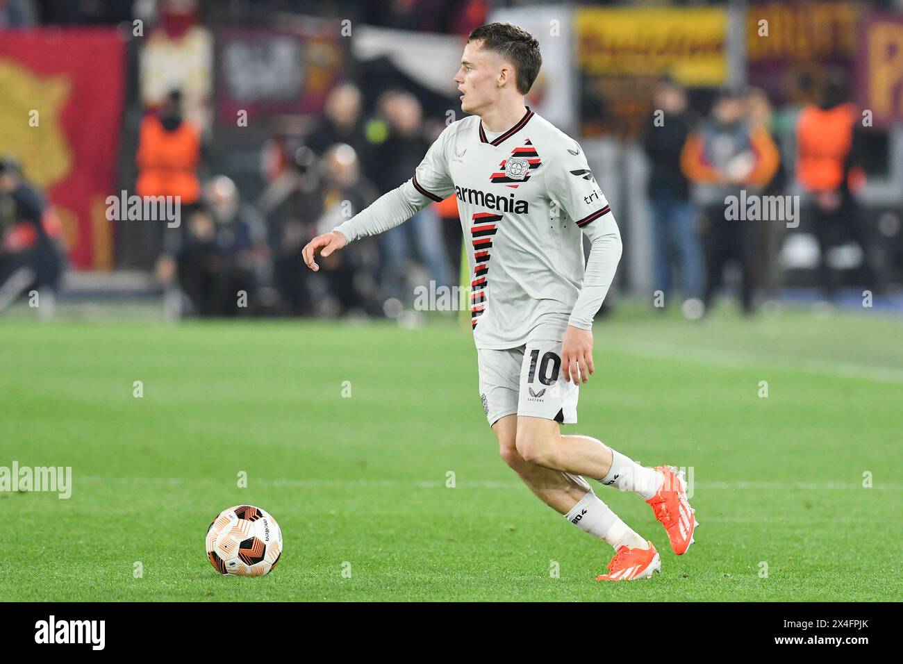 Rome, Italy. 02nd May, 2024. Florian Wirtz of Bayer Leverkusen seen in ...