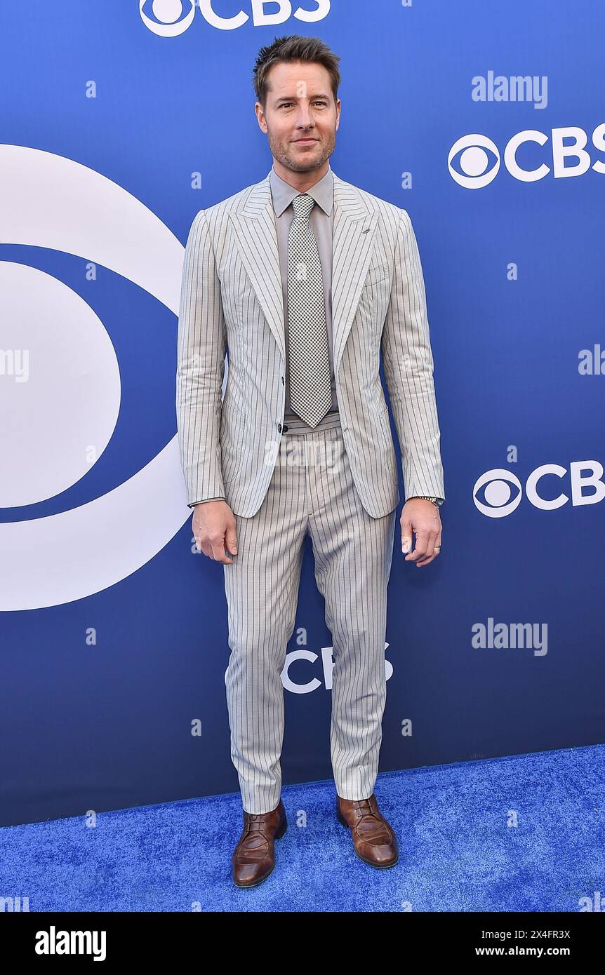 Hollywood, USA. 02nd May, 2024. Justin Hartley arriving to the CBS 2024 ...