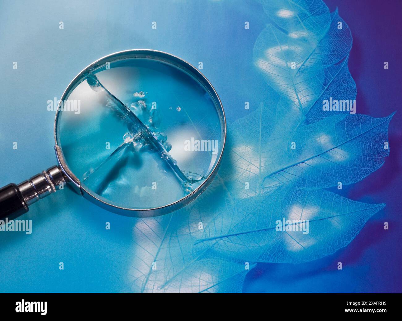broken close-up lens Stock Photo - Alamy