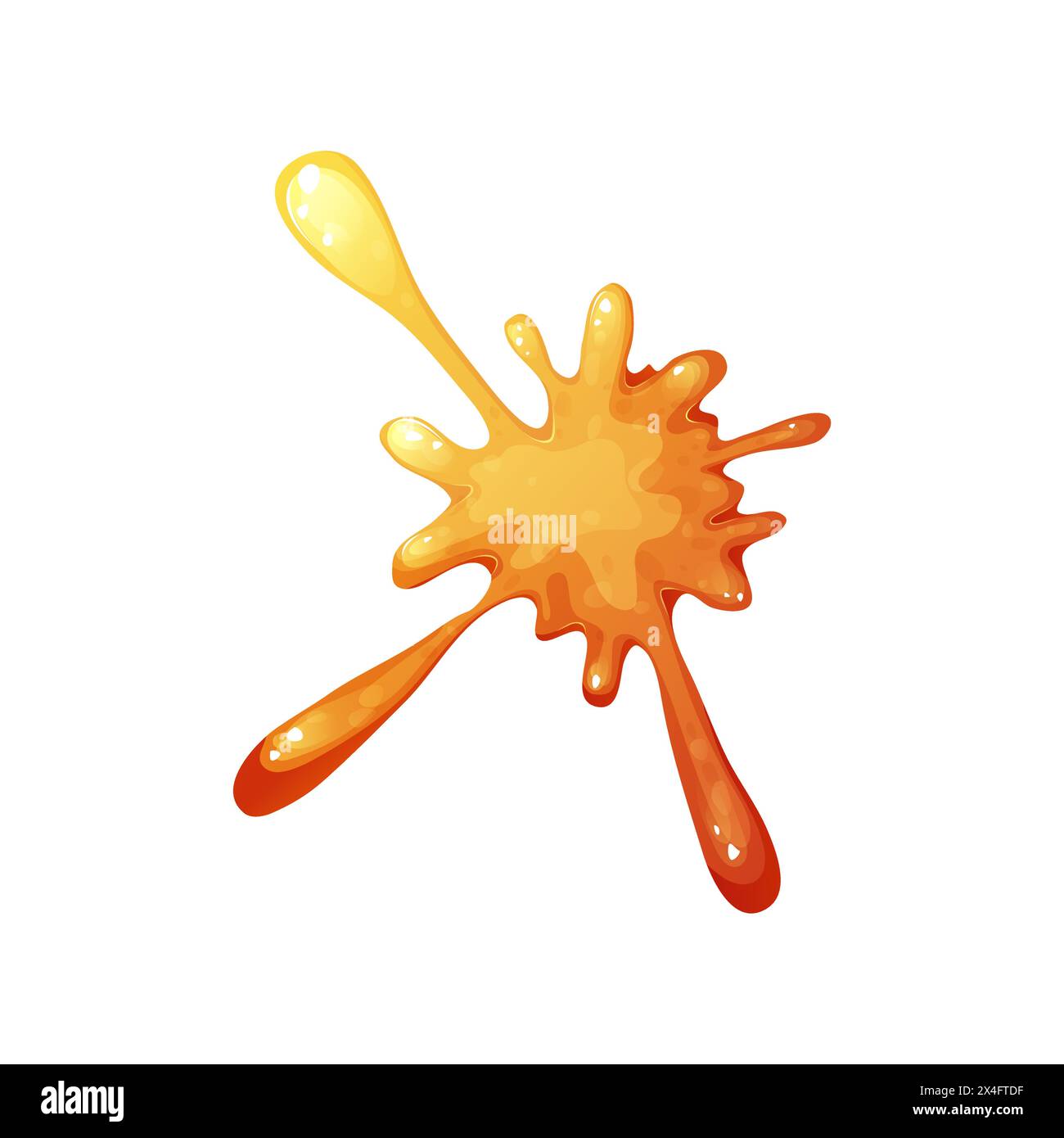 Dripping slime, splash cartoon element. Colorful spot ink shape. Jelly ...