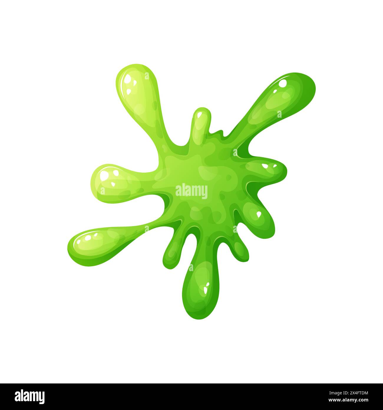 Dripping slime, splash cartoon element. Colorful spot ink shape. Jelly ...