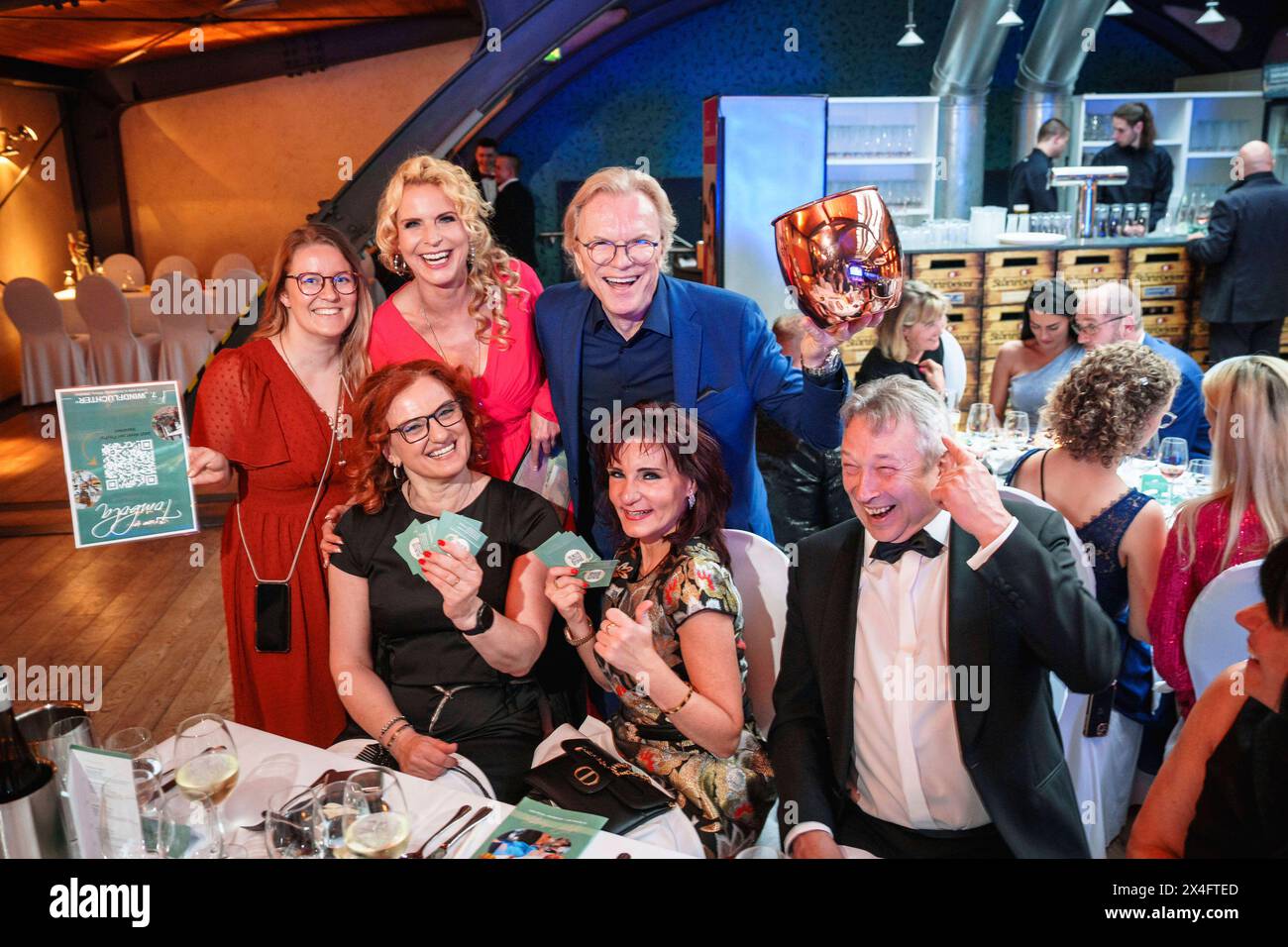 Victoria Herrmann und Wolfgang Lippert bei der 7. Windflüchter Charity ...