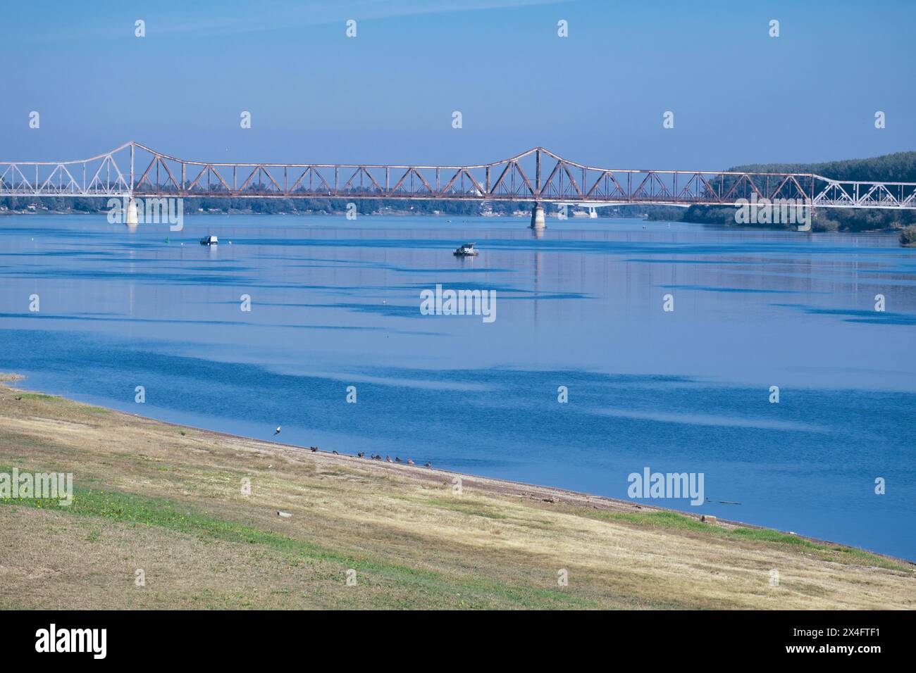 "Stari Most" is a road and railway bridge over the Saba river, connects ...