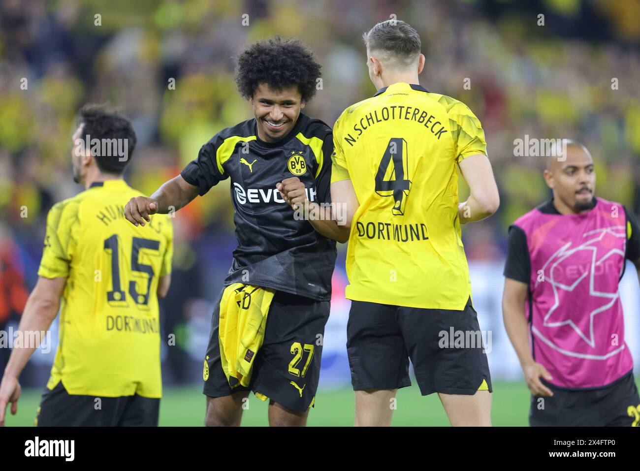 firo : 01.05.2024, football, football, UEFA CHAMPIONS LEAGUE, season 2023/2024, UCL, CL, semi ...