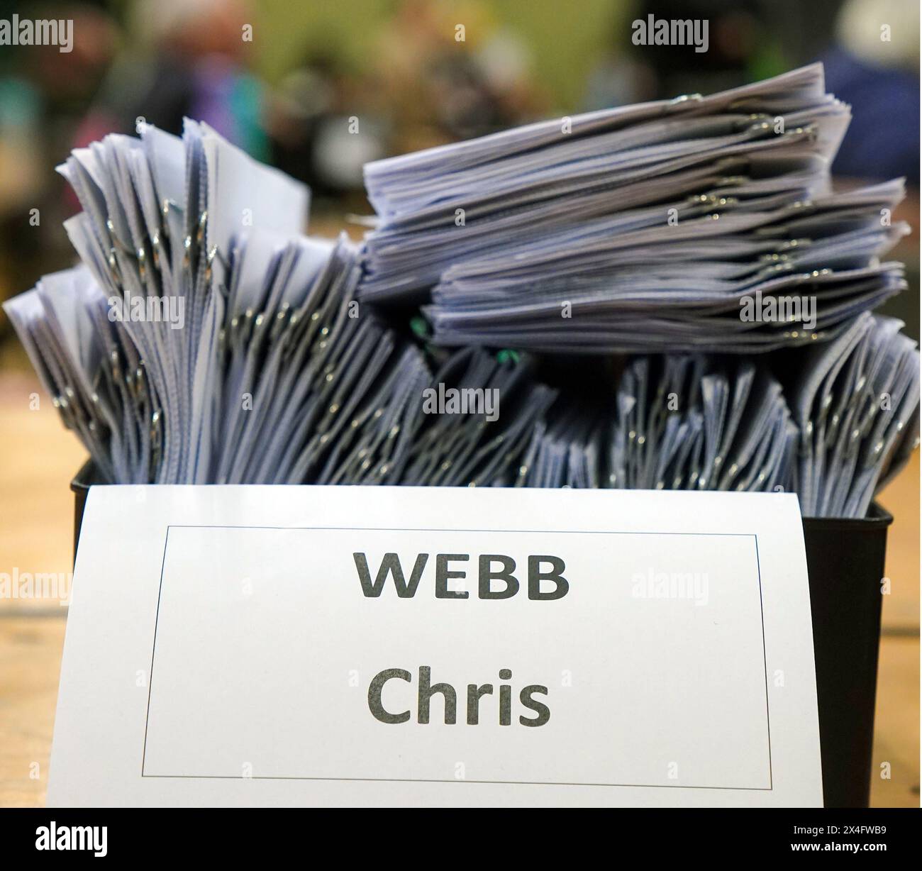 Labour candidate Chris Webb celebrates after winning the Blackpool ...