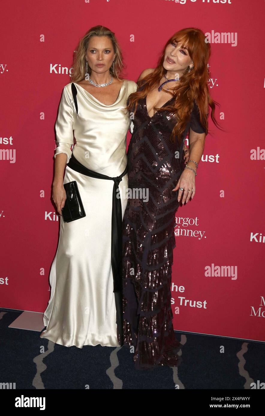May 2, 2024, New York, New York, USA: Model KATE MOSS and CHARLOTTE TILBURY seen at the 2024 ...