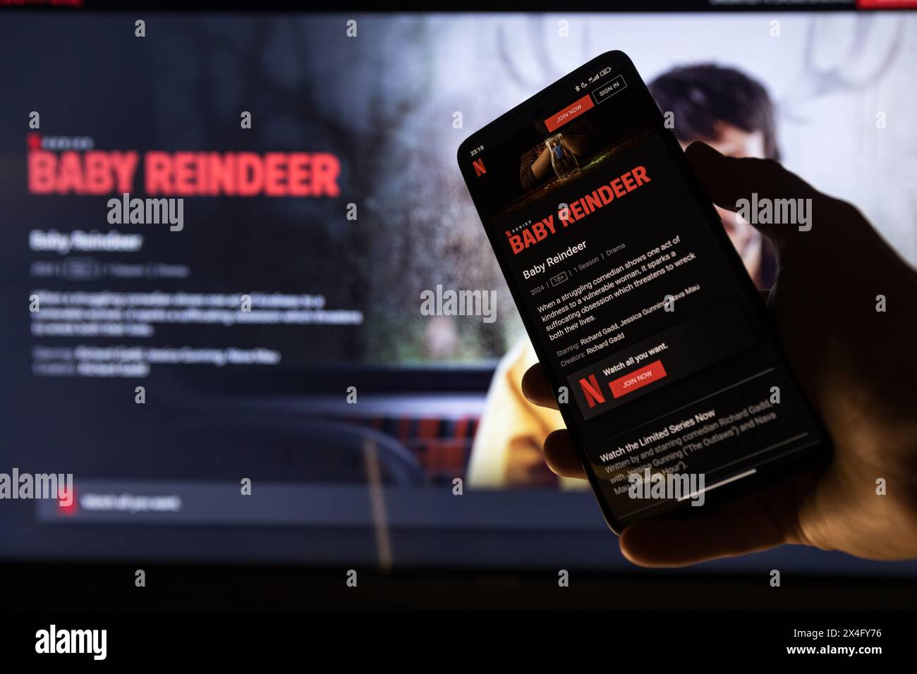 Baby reindeer netflix hi-res stock photography and images - Alamy