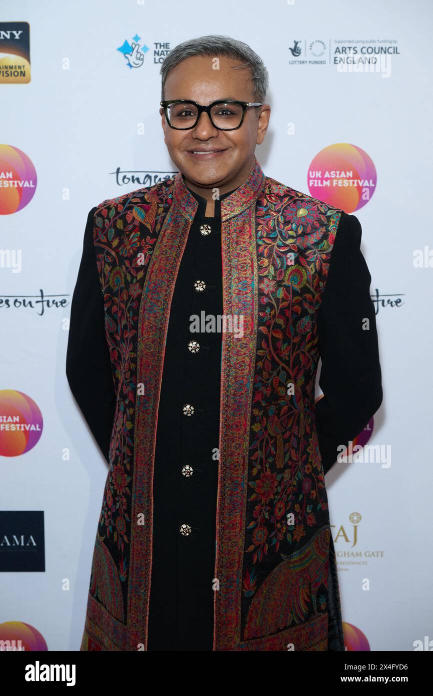 London, UK . 2 May, 2024 . Samir Bhamra pictured at the UK Asian Film ...