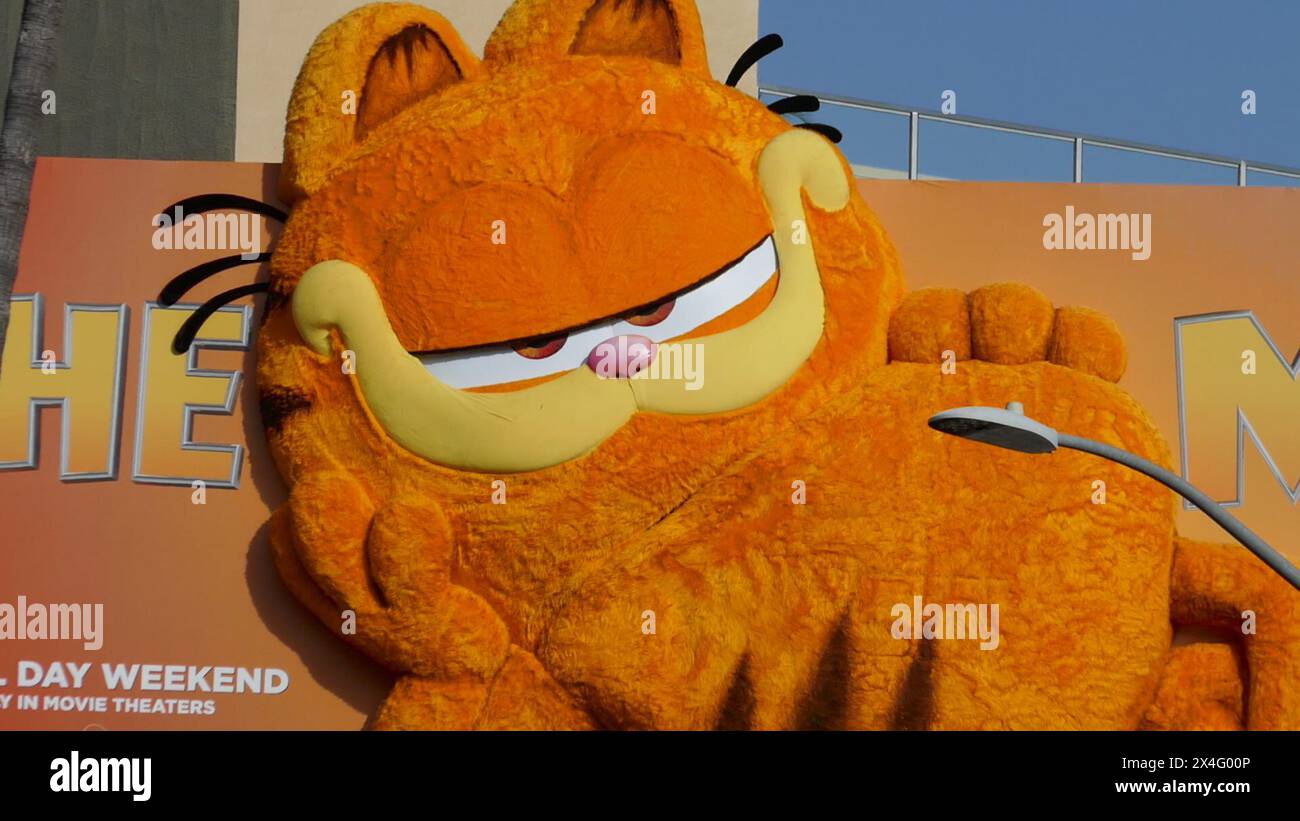 Los Angeles, California, USA 2nd May 2024 The Garfield Movie Billboard ...