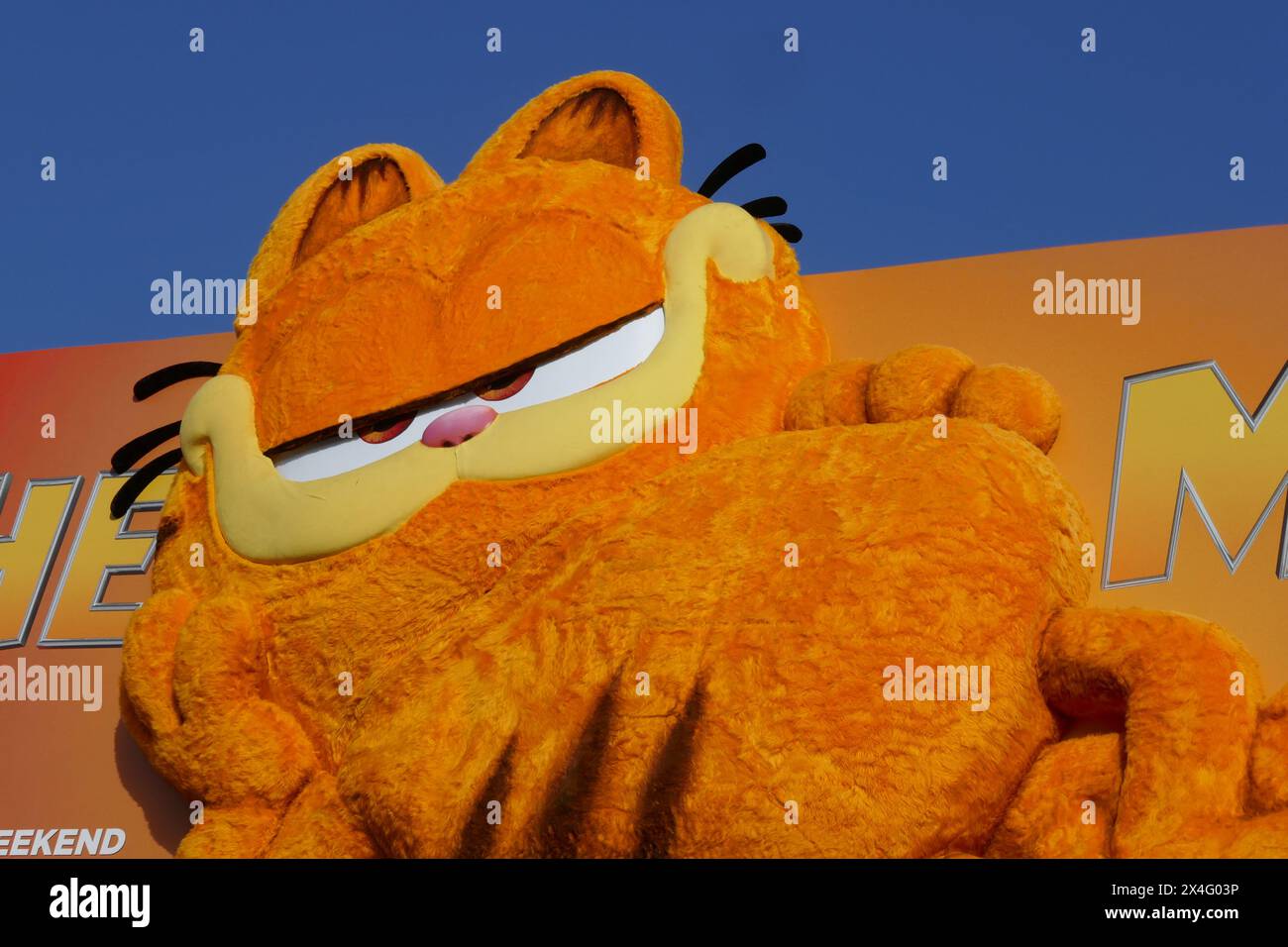 Los Angeles, California, USA 2nd May 2024 The Garfield Movie Billboard ...