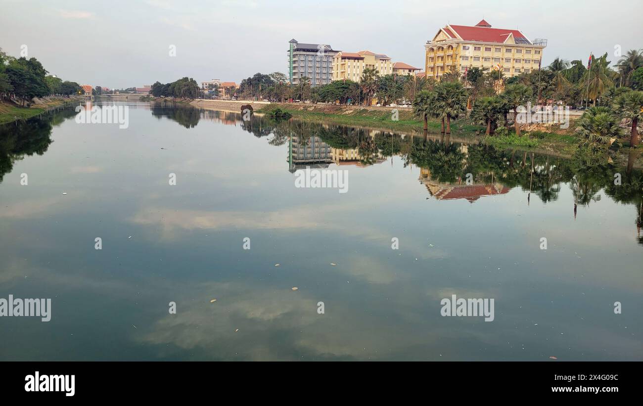sanger river shore in battambang in cambodia Stock Photo - Alamy