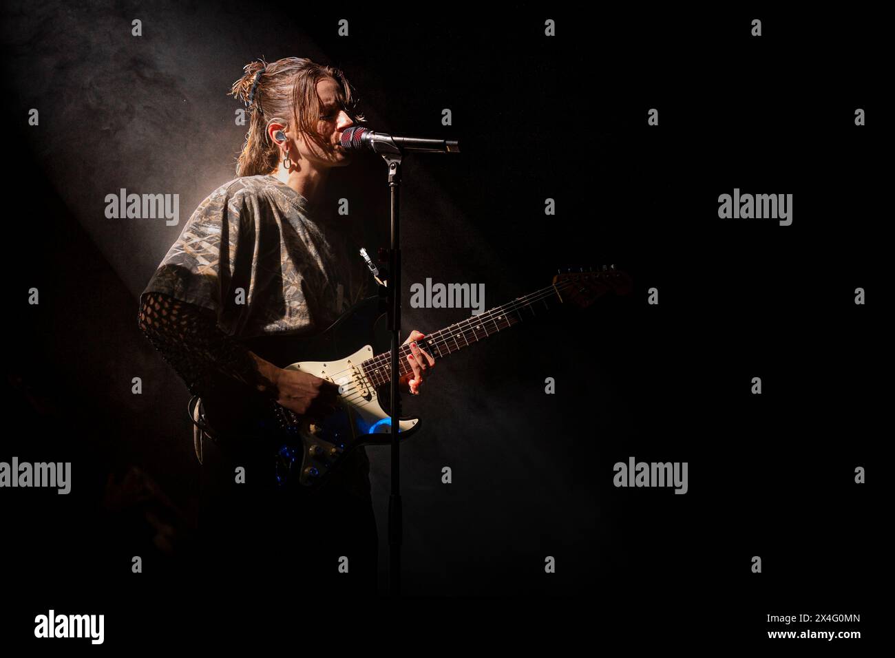 Italy 2 May 2024 Pvris - singer Lyndsey Gerd Gunnulfsen aka Lynn Gunn ...