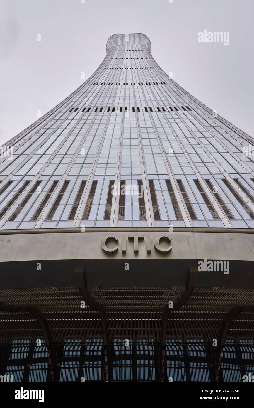 CITIC Tower (China Zun Tower), 528 m supertall skyscraper in the ...