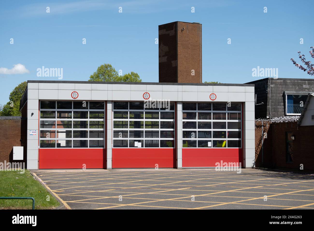 Ward End fire station, Birmingham, West Midlands, England, UK Stock ...
