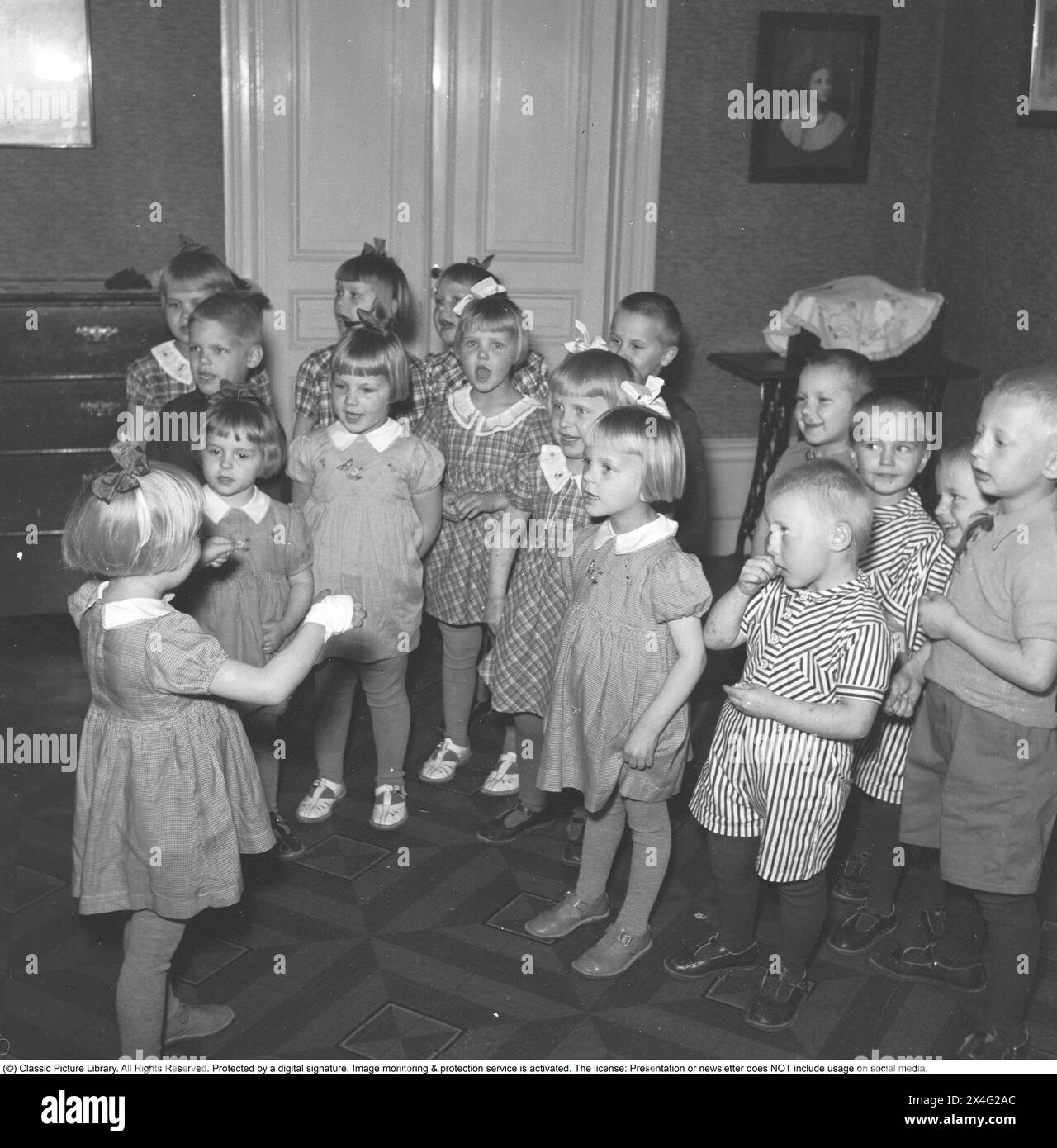 World War 2 in Europe. Finnish children in Sweden. In February 1944 ...