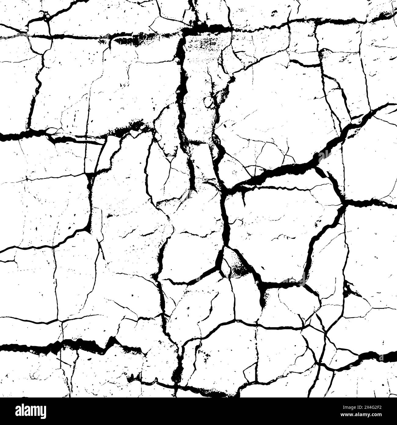 Scratched overlay vintage dust texture Black and White Stock Photos ...