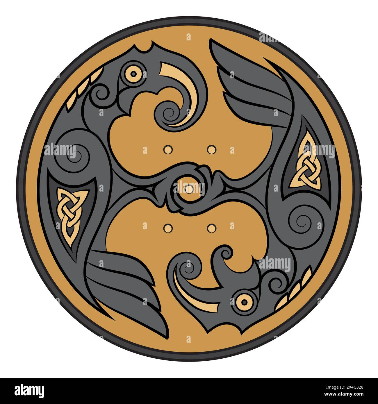 Ancient pattern abstract art Cut Out Stock Images & Pictures - Alamy