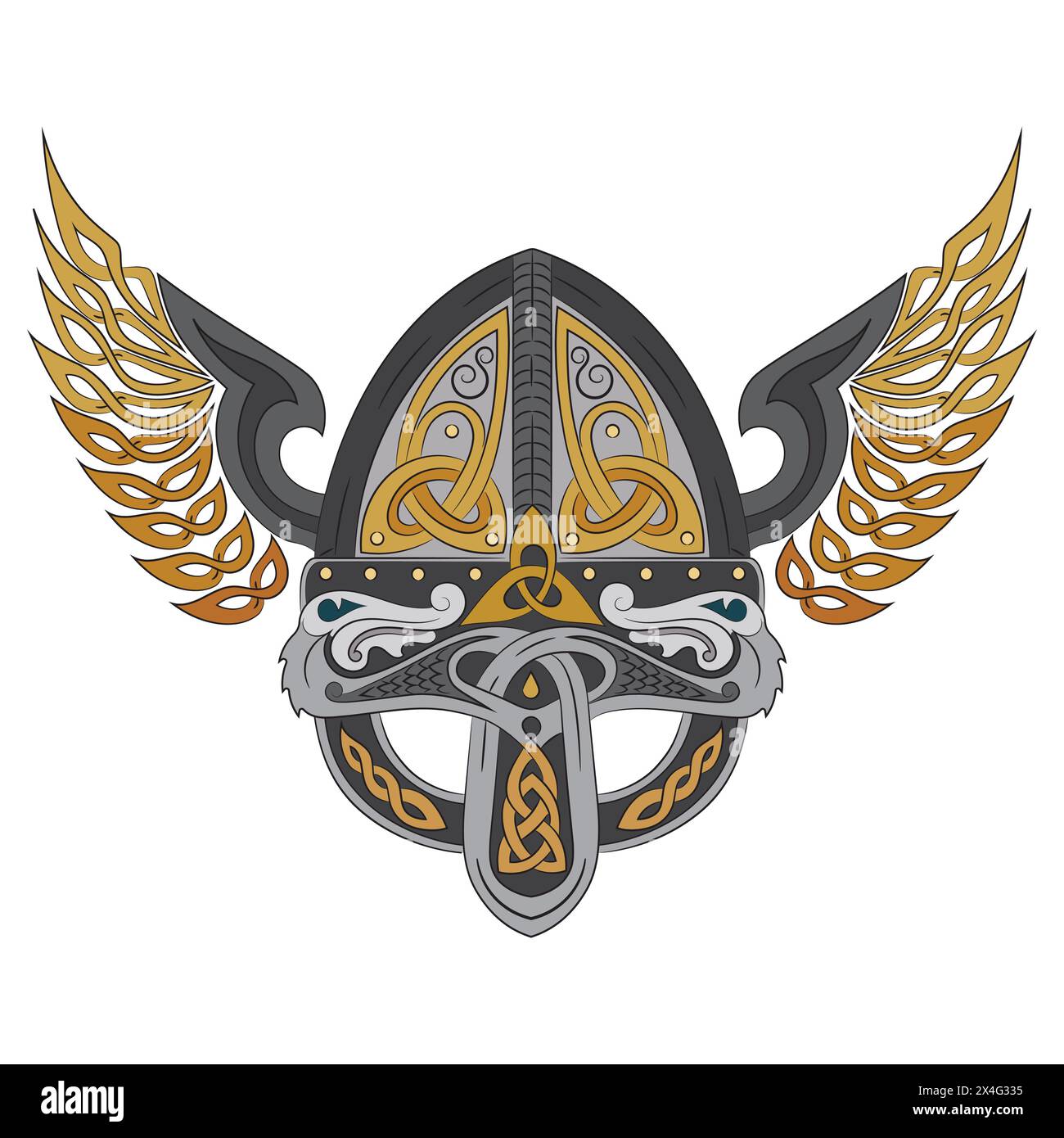 Sun in the Celtic style of ancient European ornament Stock Vector Image ...