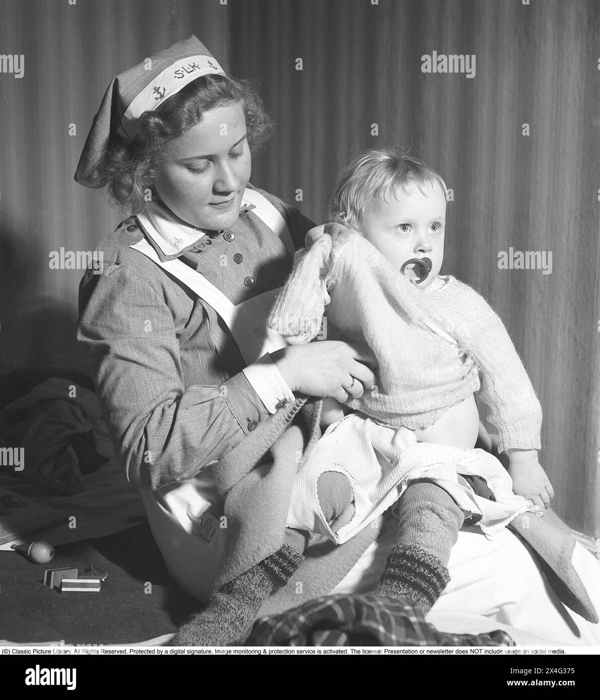 World War 2 in Europe. Finnish children in Sweden. In February 1944 ...