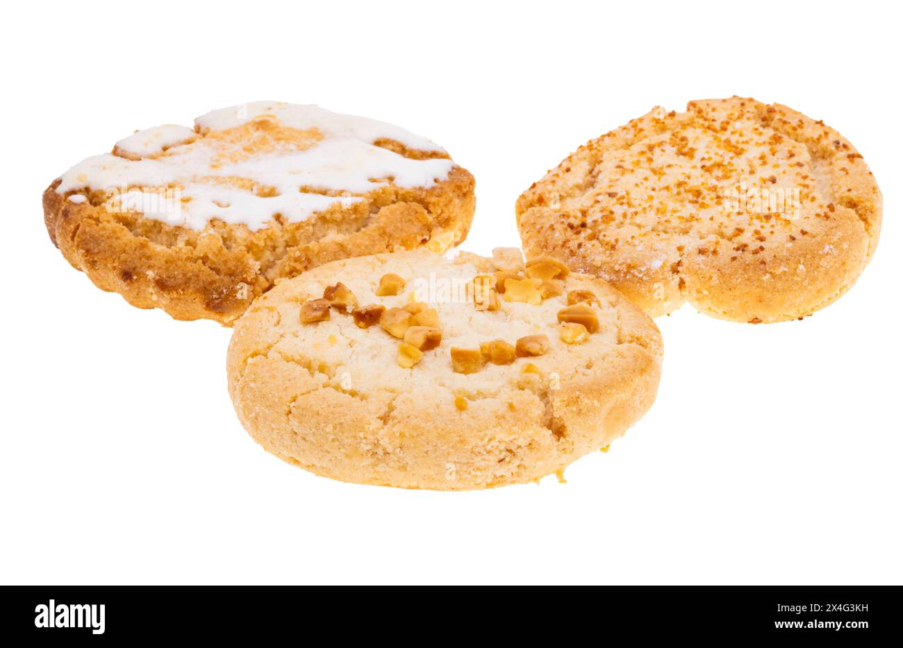 spanish cookies isolated on white background Stock Photo - Alamy