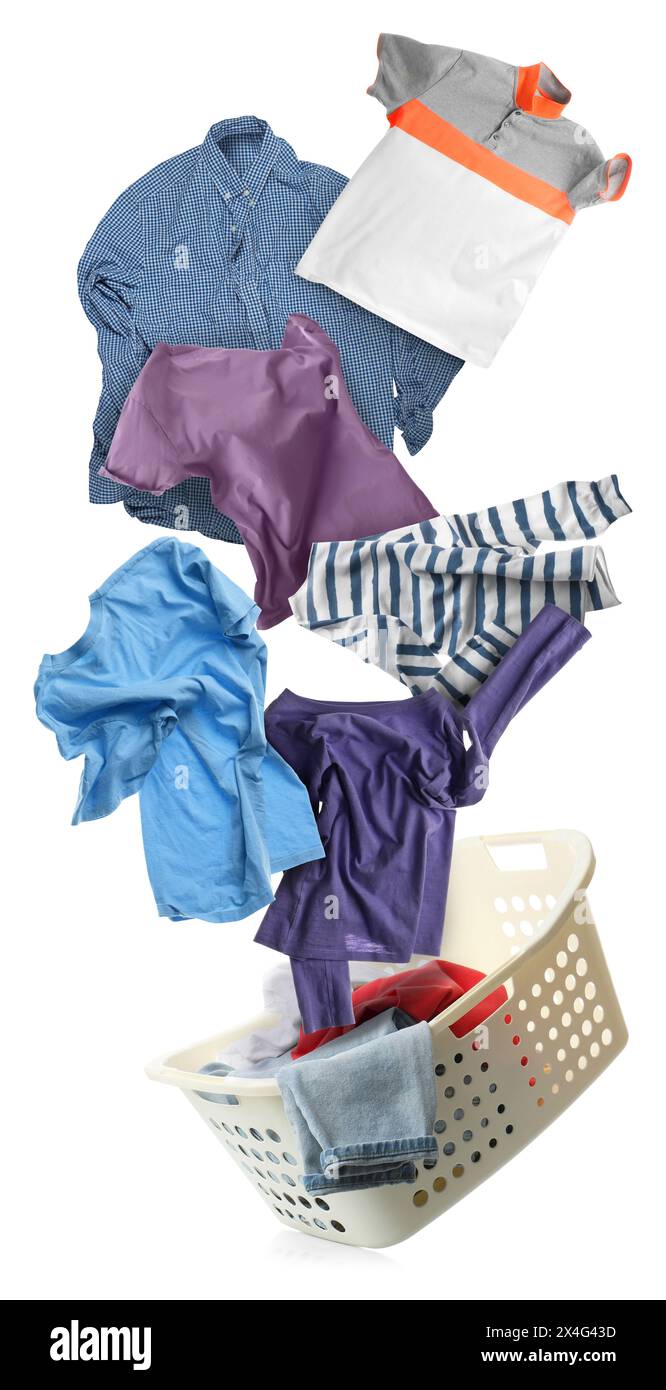 Clothes falling plastic laundry on hi-res stock photography and images ...