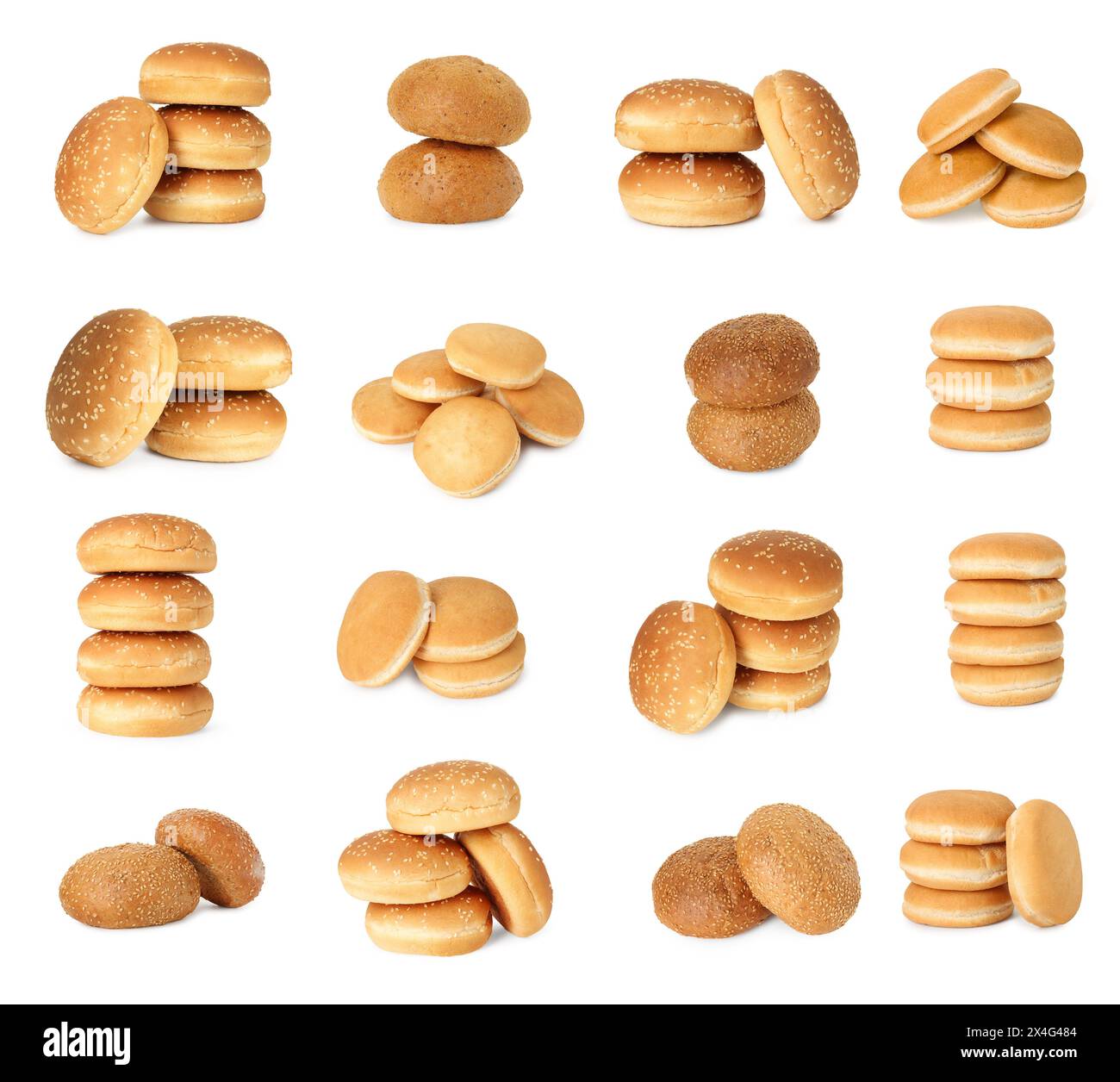 Burger sandwich collage food hi-res stock photography and images - Alamy