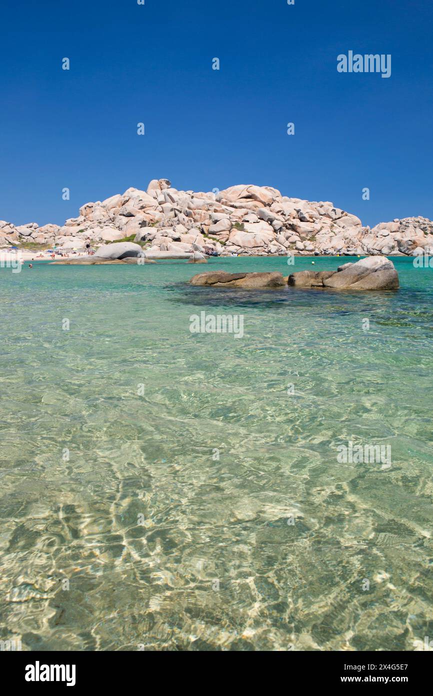 Lavezzi Islands Nature Reserve, Corse-du-Sud, Corsica, France. View ...