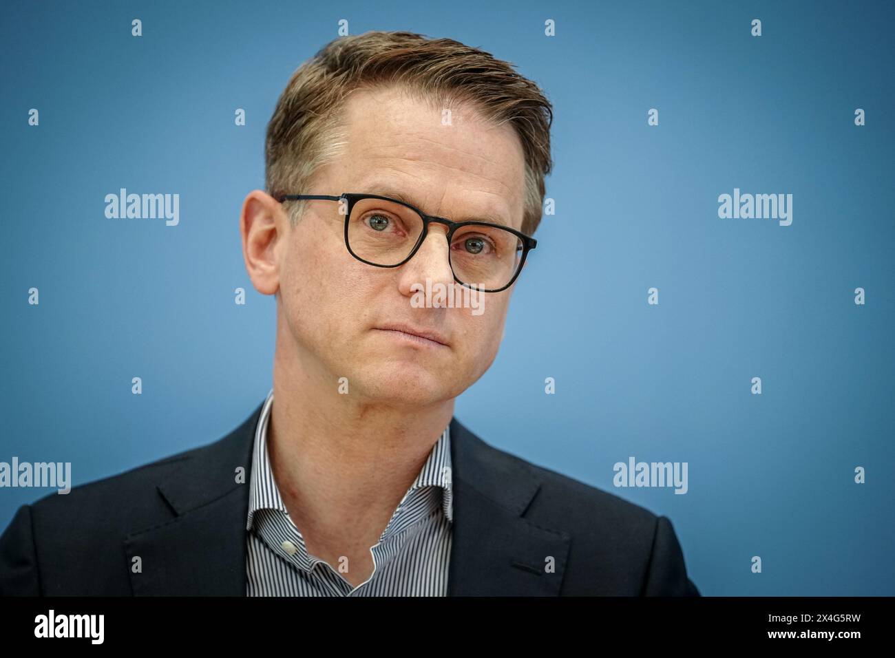 Berlin, Germany. 03rd May, 2024. CDU Secretary General Carsten ...
