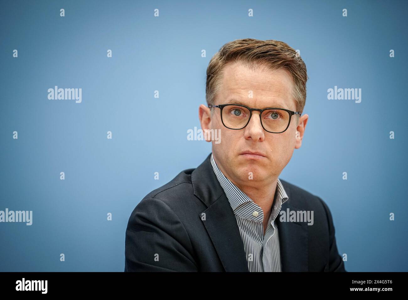 Berlin, Germany. 03rd May, 2024. CDU Secretary General Carsten ...