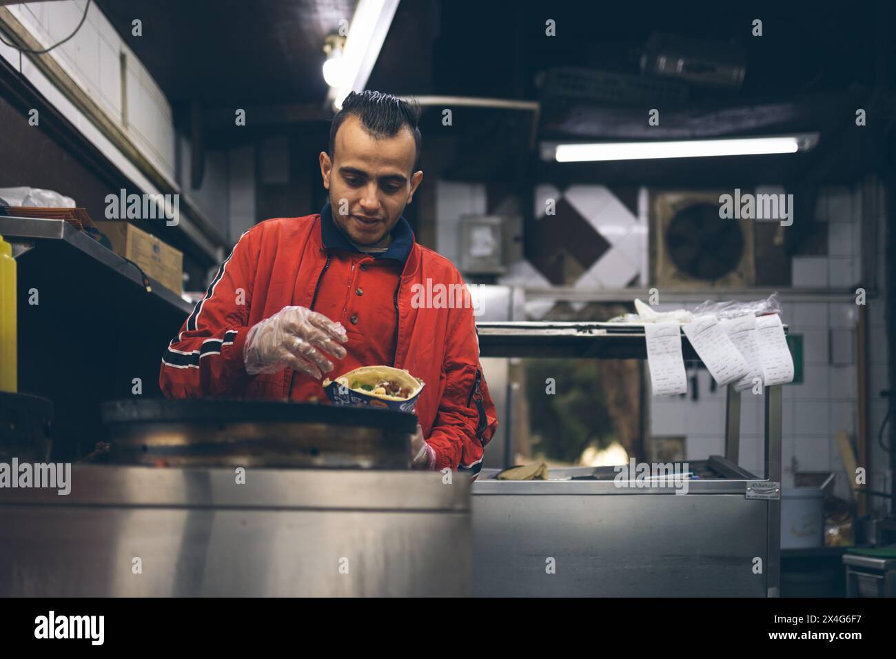 Person preparing traditional street food Stock Photo - Alamy Person preparing traditional street food Stock Photo - Alamy