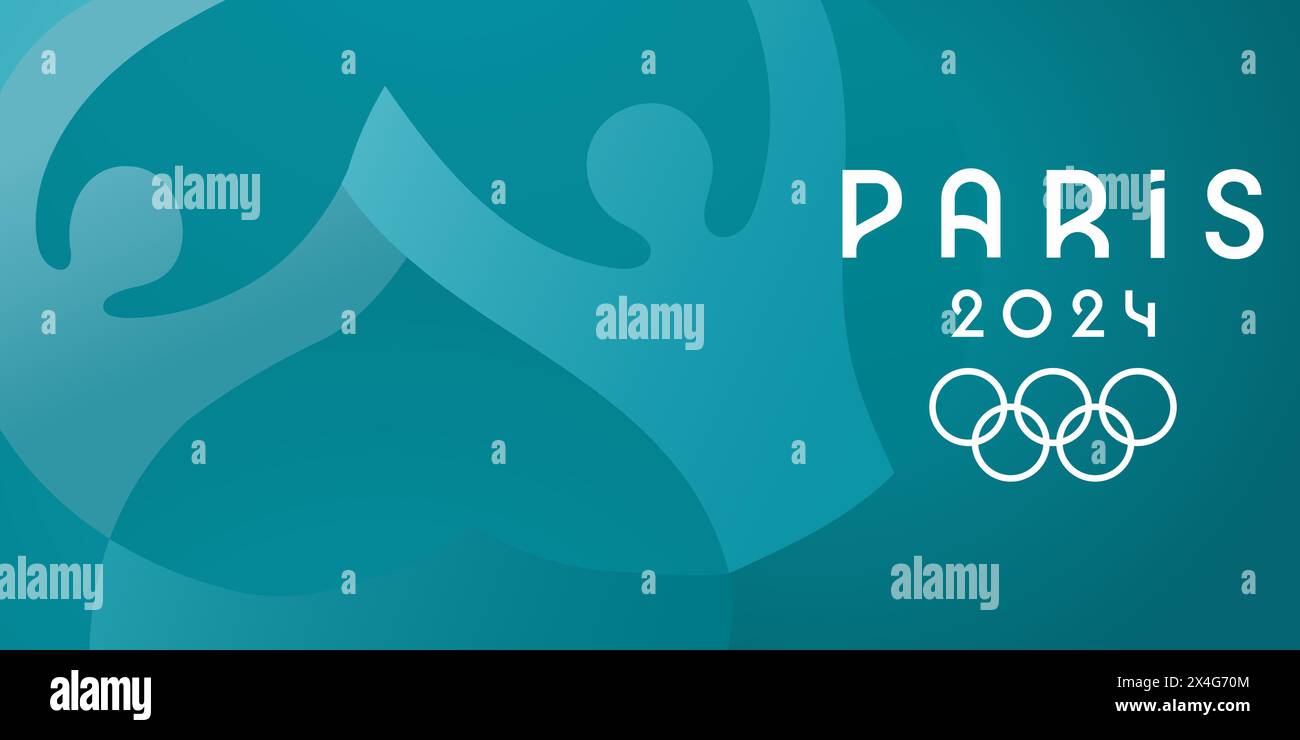 Olympic Games 2024 Banner. Sport competitions. Vector illustration ...