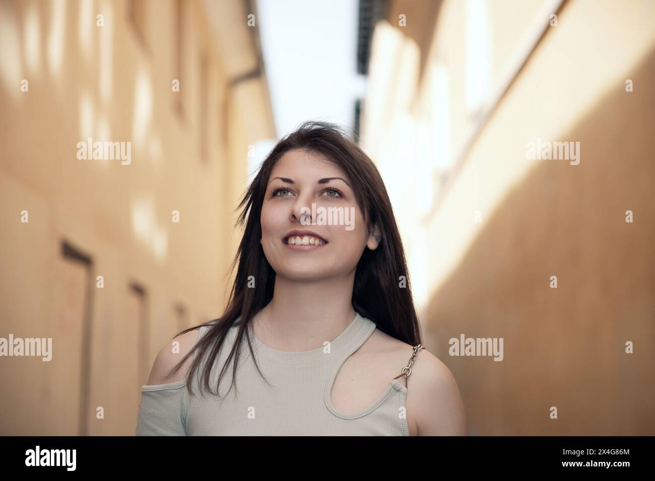 Optimistic gaze hi-res stock photography and images - Alamy