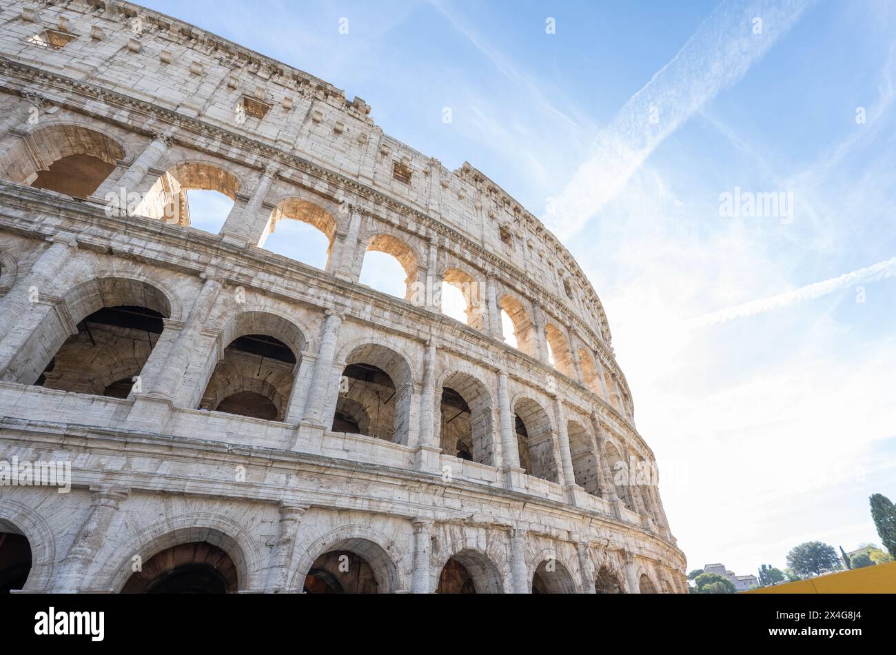 historical landmarks in Rome Italy Stock Photo - Alamy