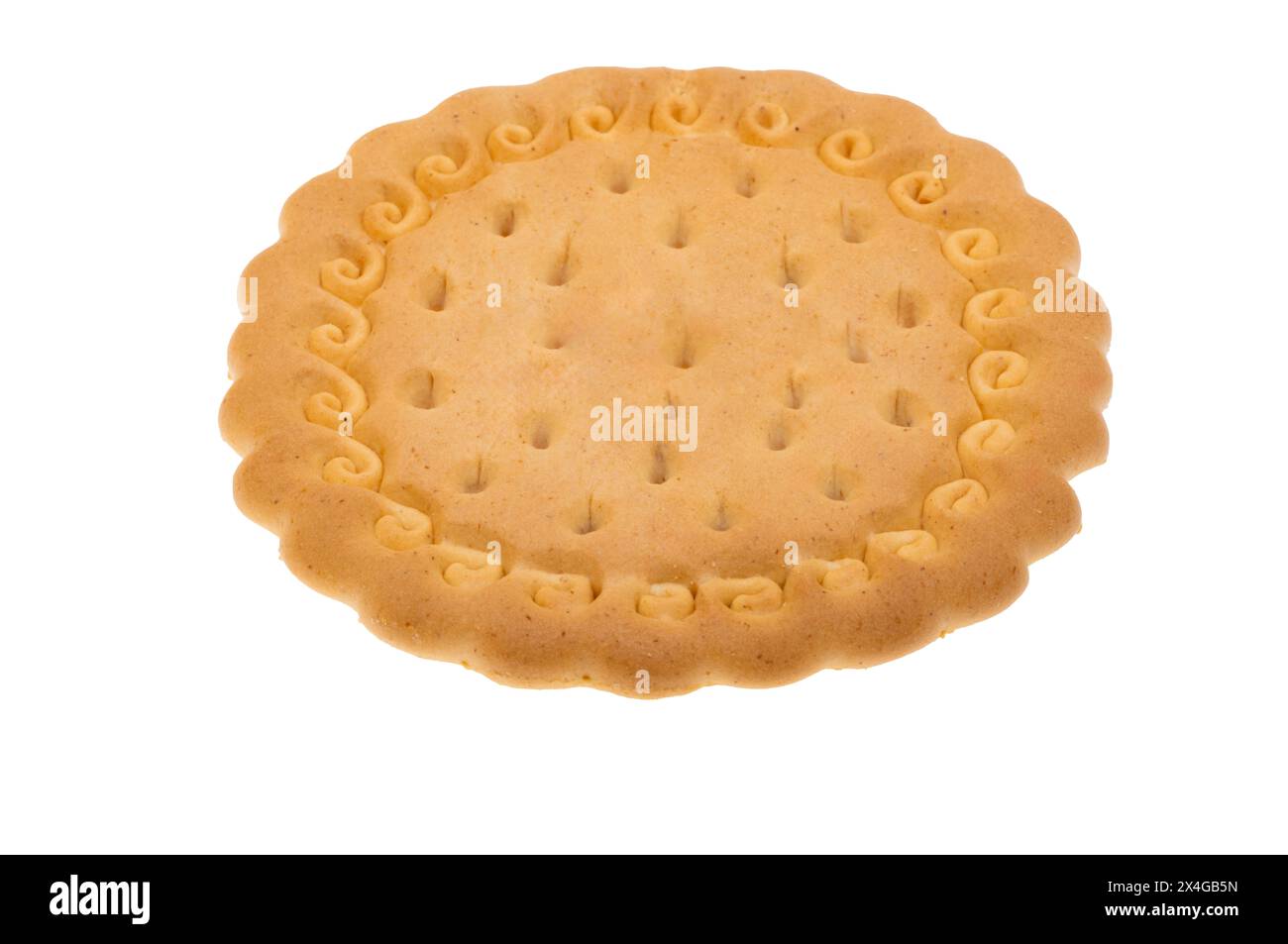 Maria cookies isolated on white background Stock Photo - Alamy