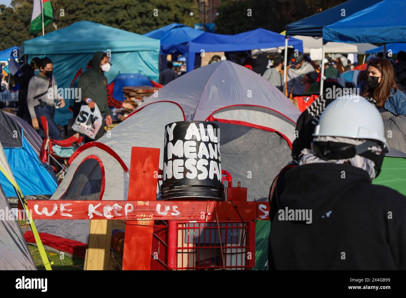Los Angeles, California, U.S.A. 1st May, 2024. University of California ...
