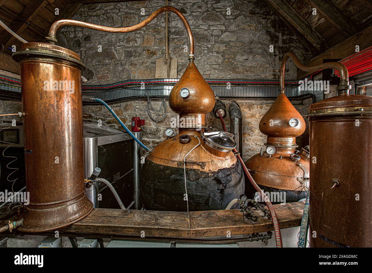 Dornoch distillery in Dornoch, Scotland Stock Photo - Alamy