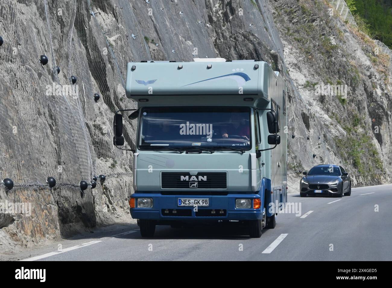 Altes MAN Wohnmobil, Camper bzw Vanlife in Austria *** Old MAN ...