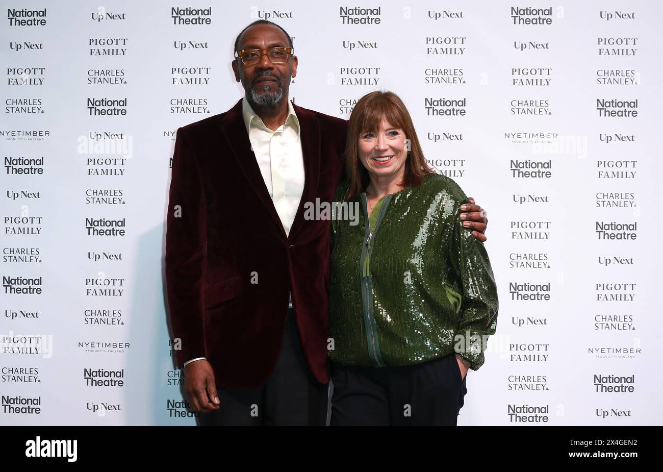 London, UK. 01st May, 2024. Sir Lenny Henry and Lisa Makin attend the ...